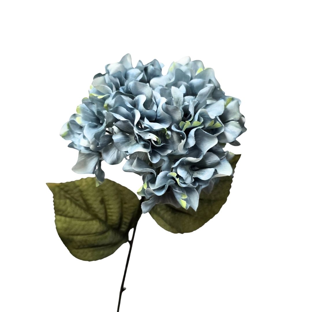 Artificial Hydrangea Ruby Blue 58cm - Desflora